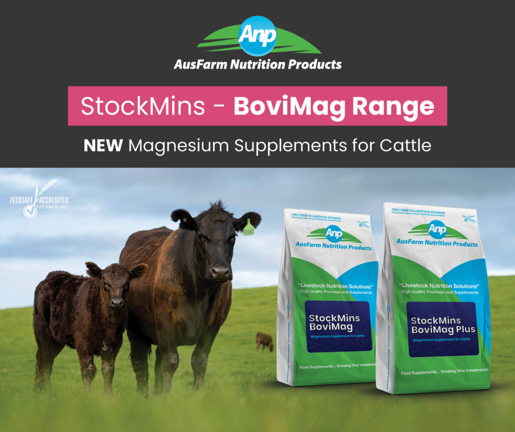 New StockMins-BoviMag Range for Cattle | Ausfarm Nutrition Products